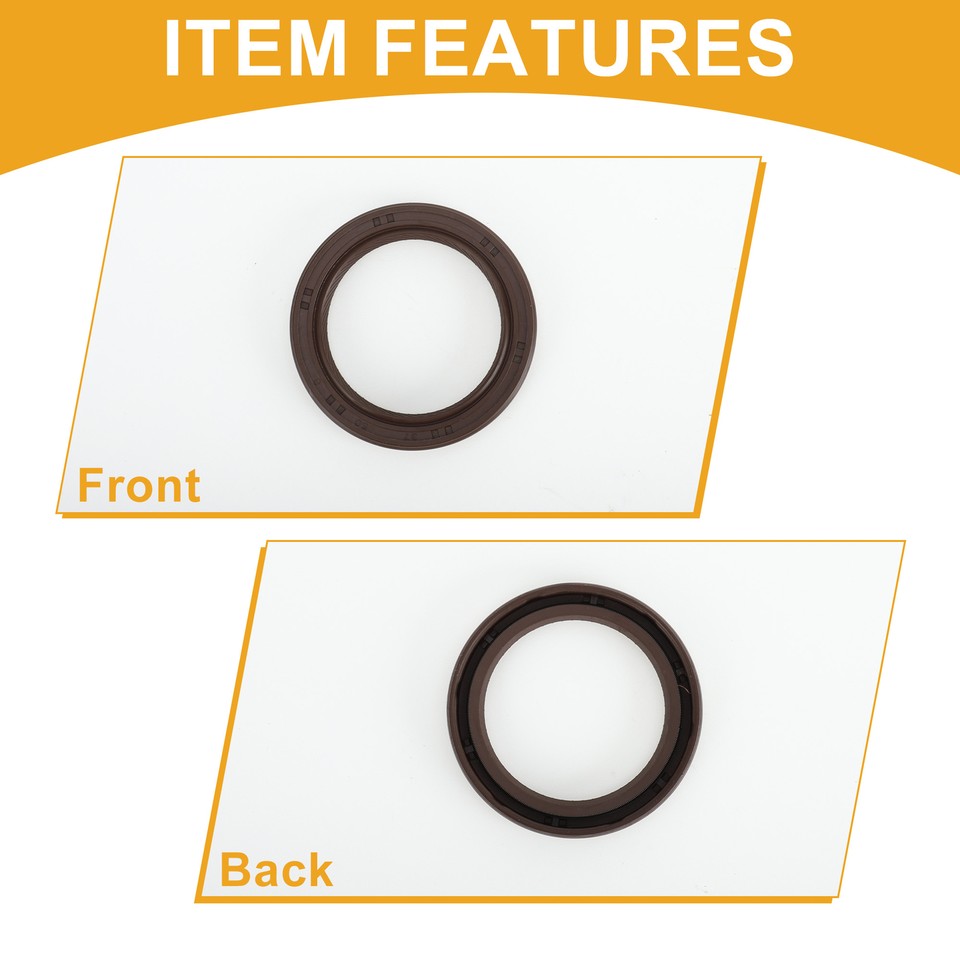 1Pc Front Crankshaft Oil Seal for Mitsubishi Lancer 02-07 No.MD168055 ...