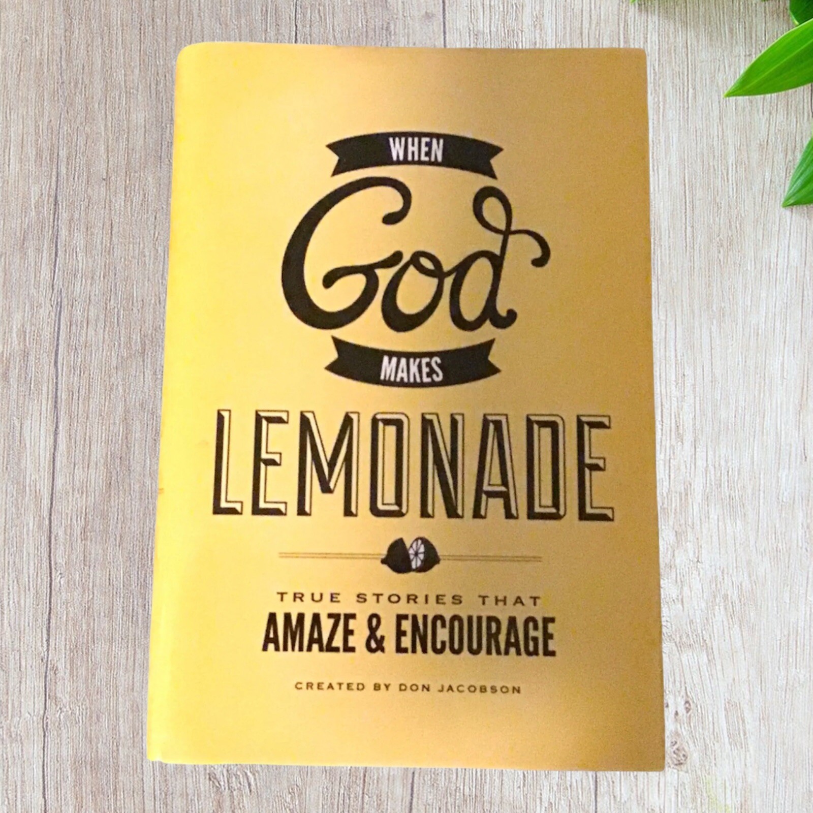 When God Makes Lemonade by Don Jacobson True Stories To Encourage And ...
