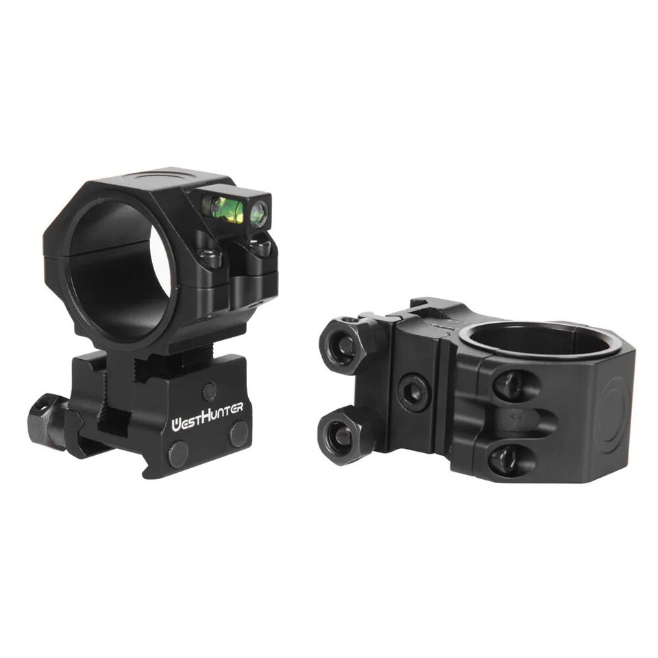WestHunter Adjustable Scope Mount Rings 34mm 30mm 1" Elevation Height ...
