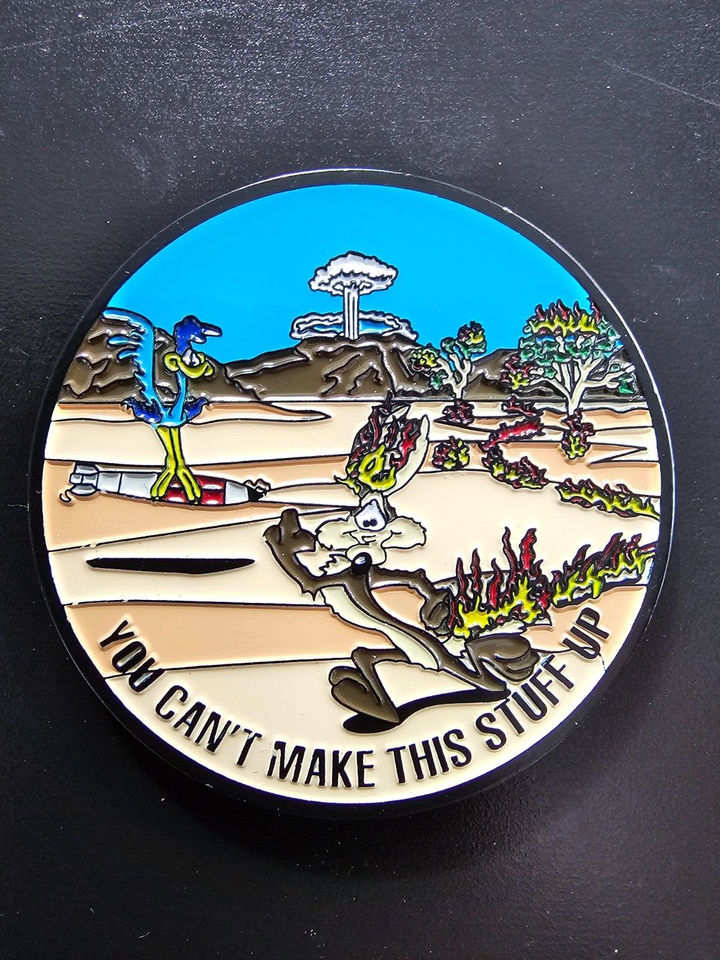 Sandia New Mexico NM police Sherrif Nuclear Testing challenge coin not ...
