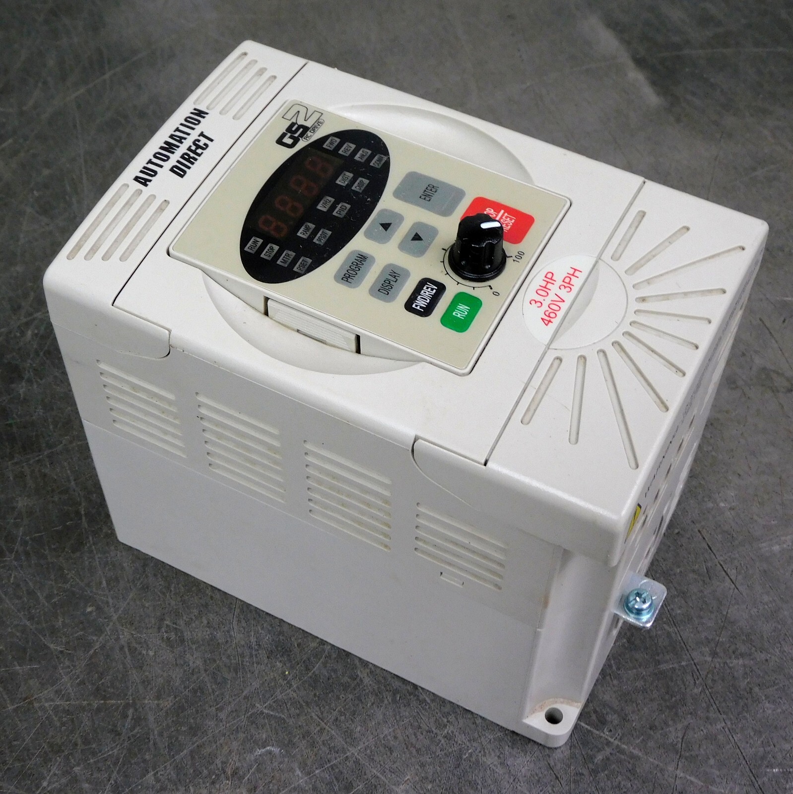 Automation Direct Gs2-43p0 3 HP 460v 3phase VFD AC Drive for sale ...