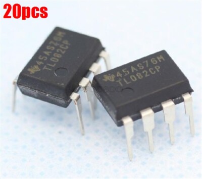 20Pcs TL082 Ti DIP8 Jfet-Input Operational Amplifier wa | eBay