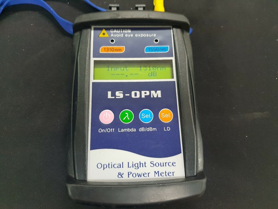 Fiberpia LS-OPM: Handheld Optical Light Source & Power Meter | eBay