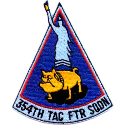 354th Tactical Fighter Squadron Patch | eBay UK
