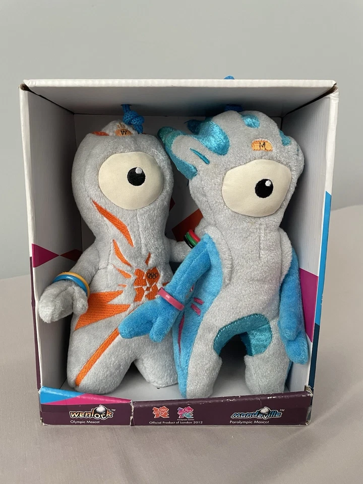 Wenlock and Mandeville in London 2012 Olympics Memorabilia for sale ...
