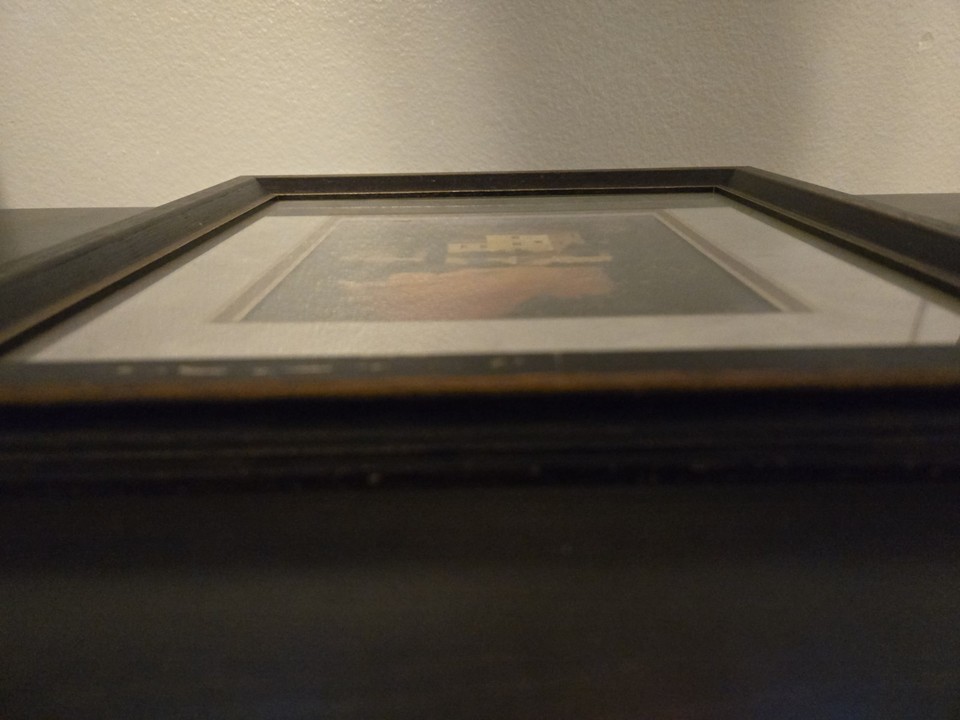 Vintage James Wiens Framed Art Print | Tuscan Italian Landscape ...
