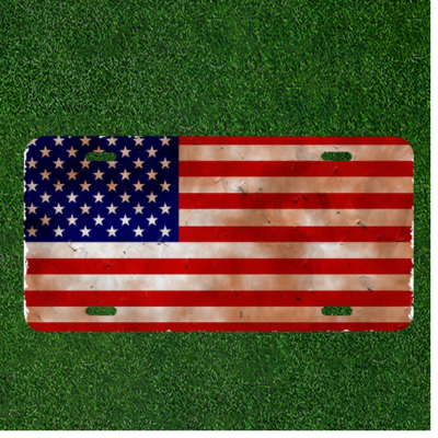 Custom Personalized License Plate Auto Tag With Cool Vintage American ...