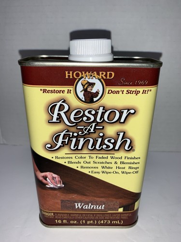 Howard Products RF4016 Restor-A-Finish, 16 oz, Walnut, Restore A Finish ...