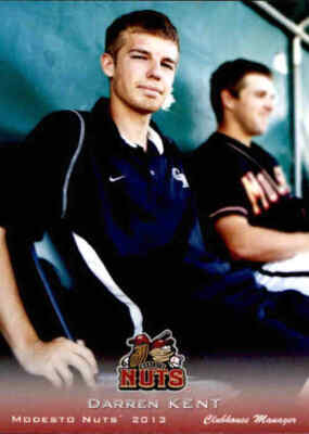 2013 Modesto Nuts Grandstand 18 Darren Kent Clubhouse Manager ...