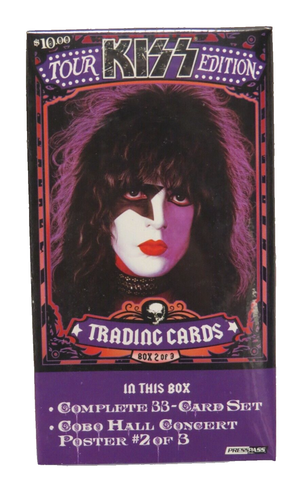 KISS PRESS PASS TOUR EDITION TRADING CARDS SEALED BOX - PAUL STANLEY ...