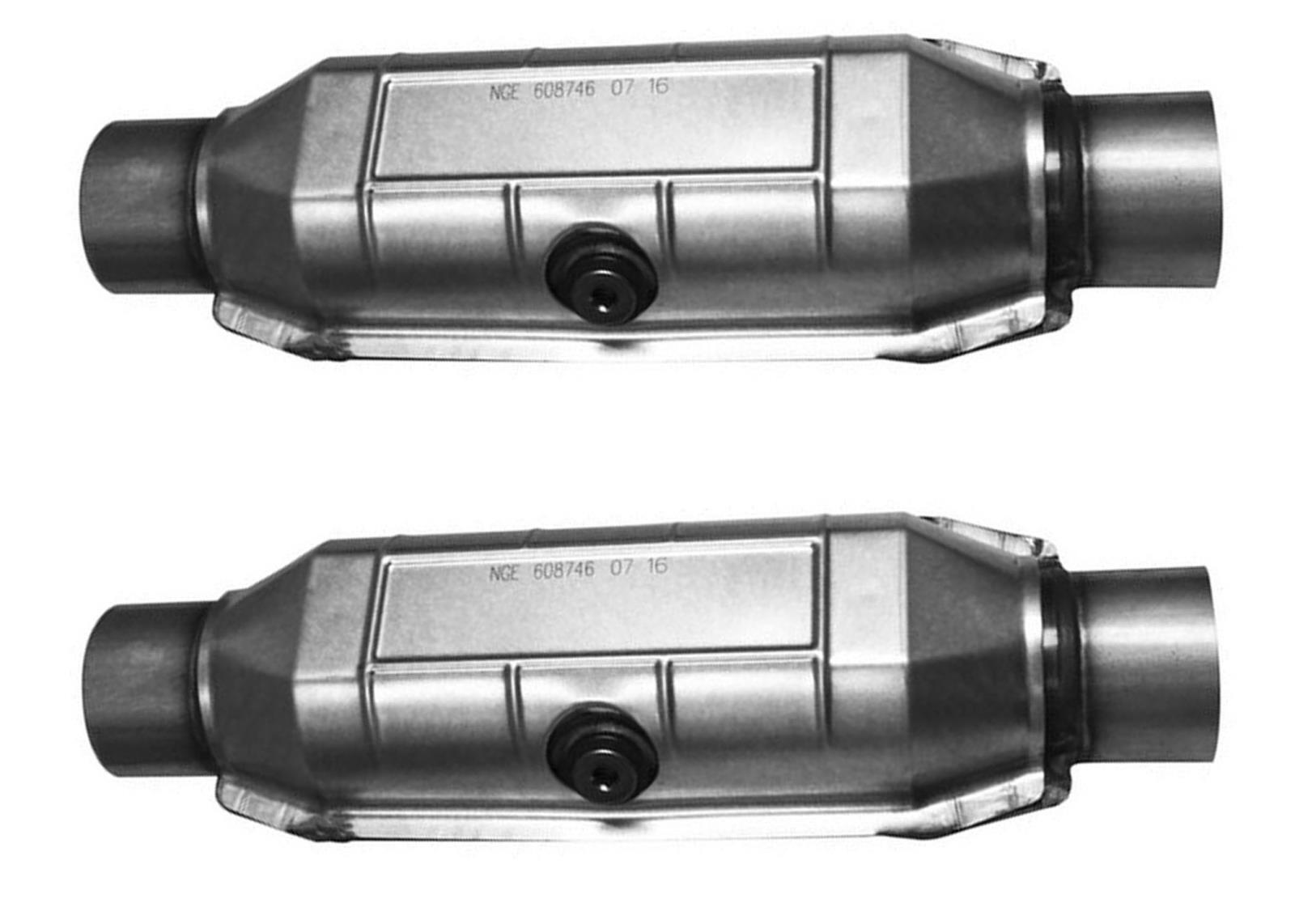 Left & Right New York California Weld in CARB Catalytic Converters | eBay