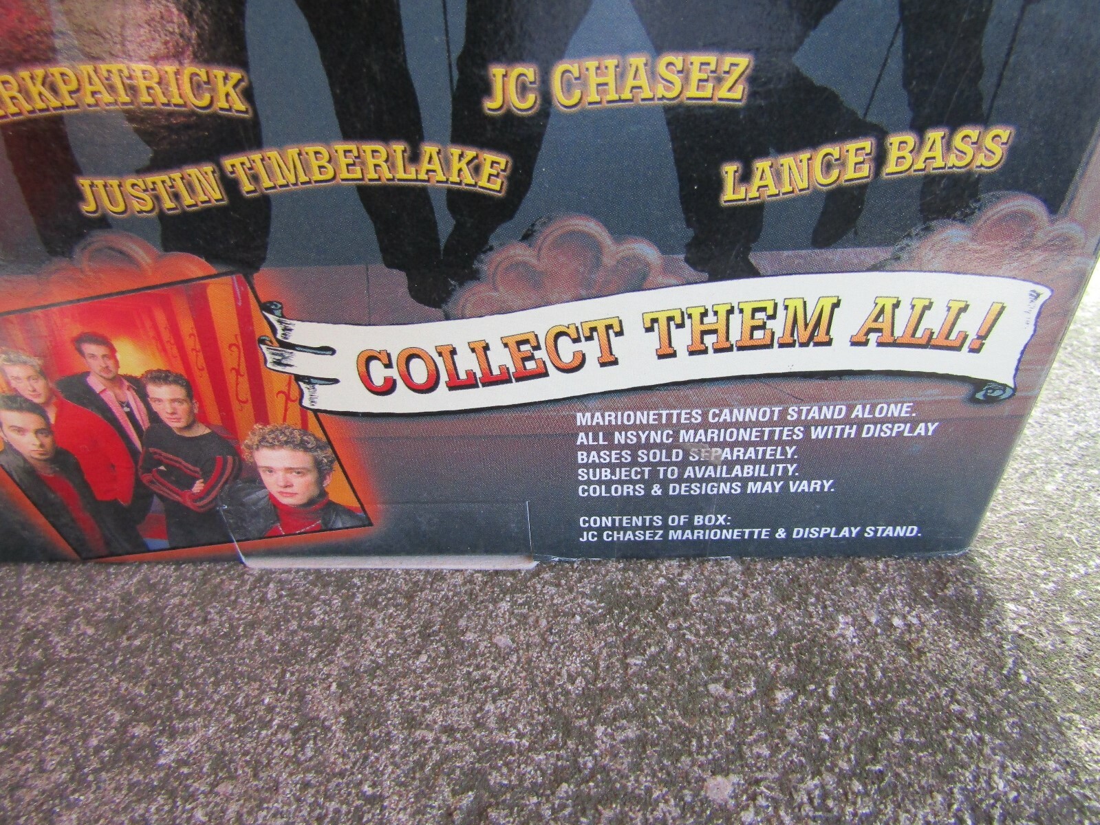 NOS Vintage NSYNC Marionette Doll- Puppet Doll- JC Chasez | eBay