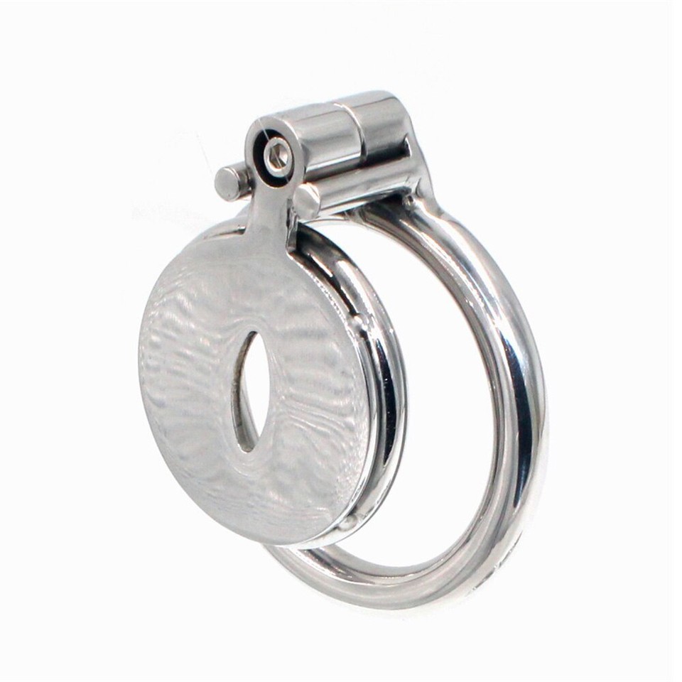 Stainless Steel Small Peni Lock Cage Urethra Male Chastity Cage Rings ...