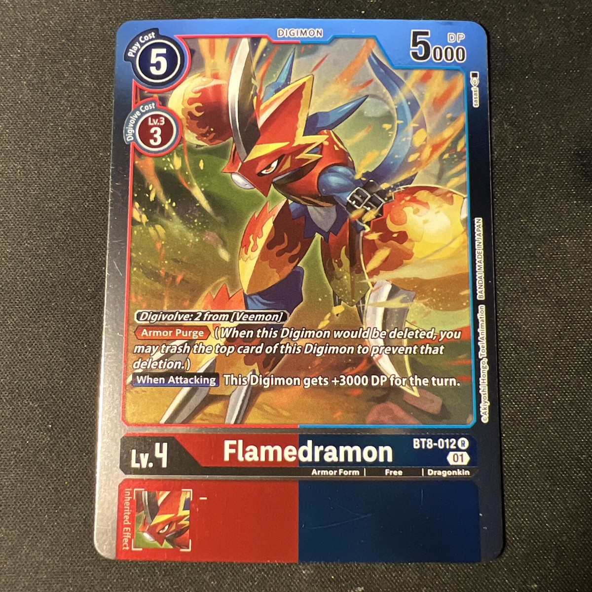 Flamedramon Card