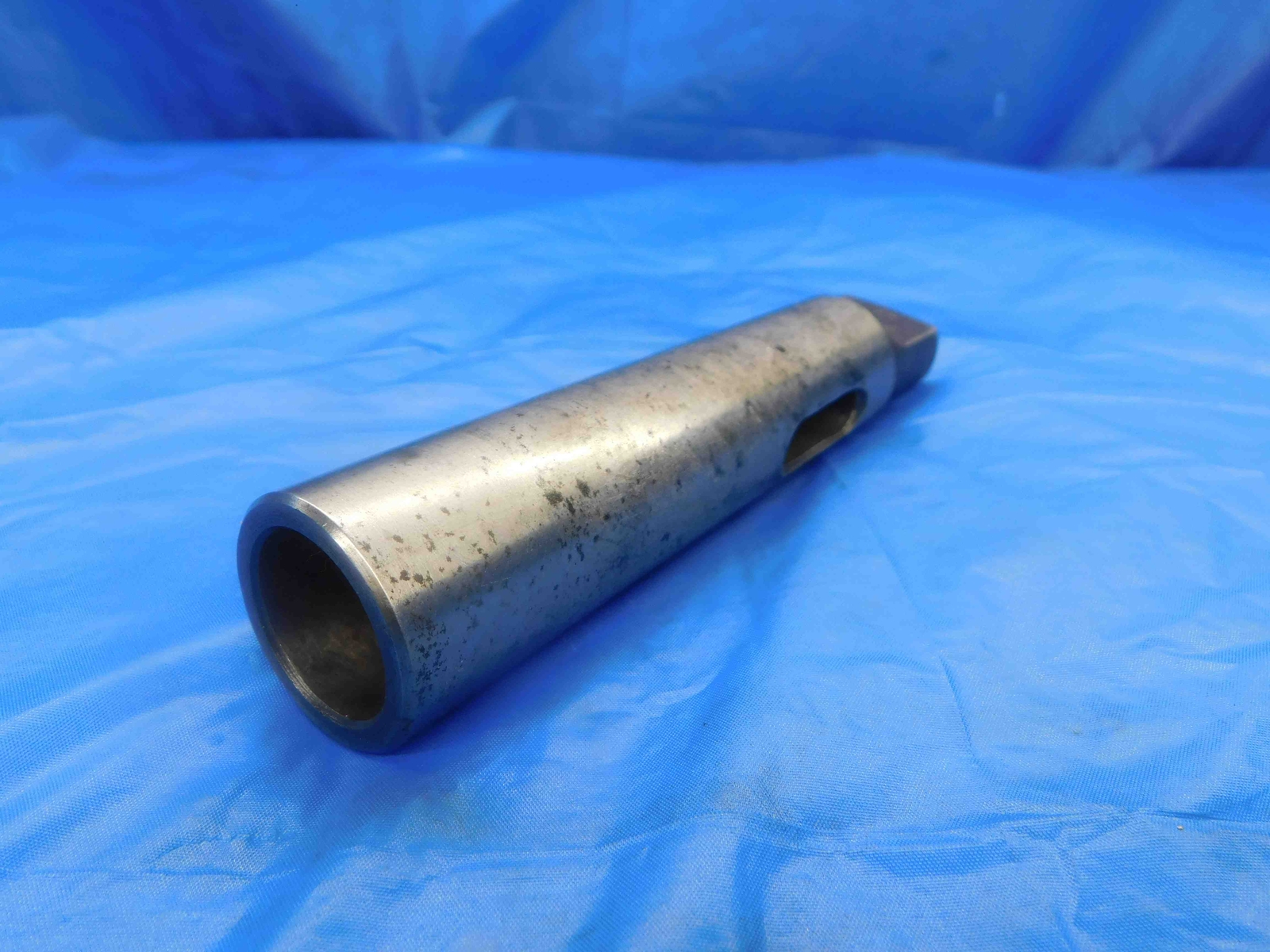 MORSE MT#3 INSIDE TO MT#4 OUTSIDE MORSE TAPER ADAPTER SLEEVE 5 1/2" OAL ...