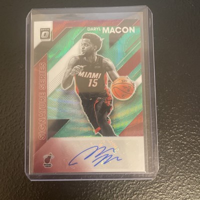 2019-20 Panini Optic - Signature Series Daryl Macon #SS-DMC Green Wave ...