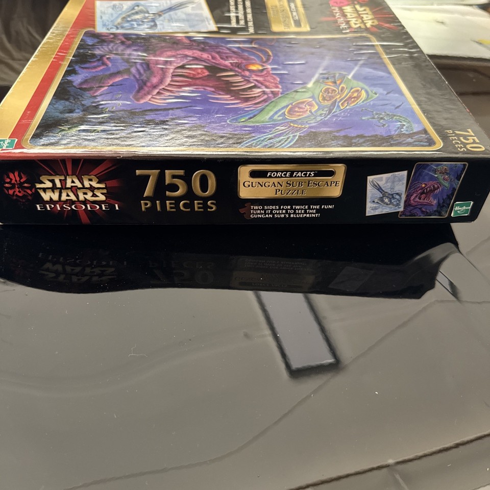 Star Wars Episode I Two Sided Puzzle 750 Piece Bravo Squadron Assault ...
