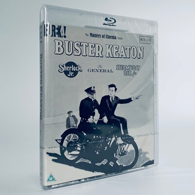 Buster Keaton: Sherlock Jr The General Steamboat Bill Jr Region B Blu ...