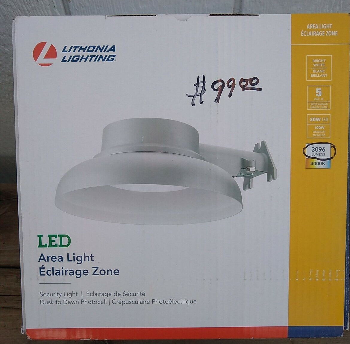 Lithonia Led Canopy Fixture Lithonia Lighting CNY White Outdoor