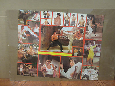 vintage Bruce Lee collage original Poster 1974 3923 | eBay
