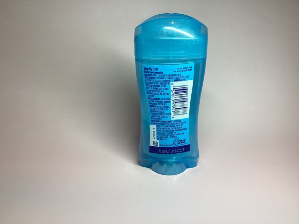 SECRET Freshies Antiperspirant and Deodorant Clear Gel, Cool Water Lily ...