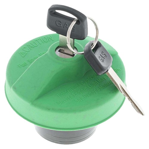 DIESEL Locking Fuel Tank Gas Cap with Keys GREEN for FORD Super Duty 6 ...