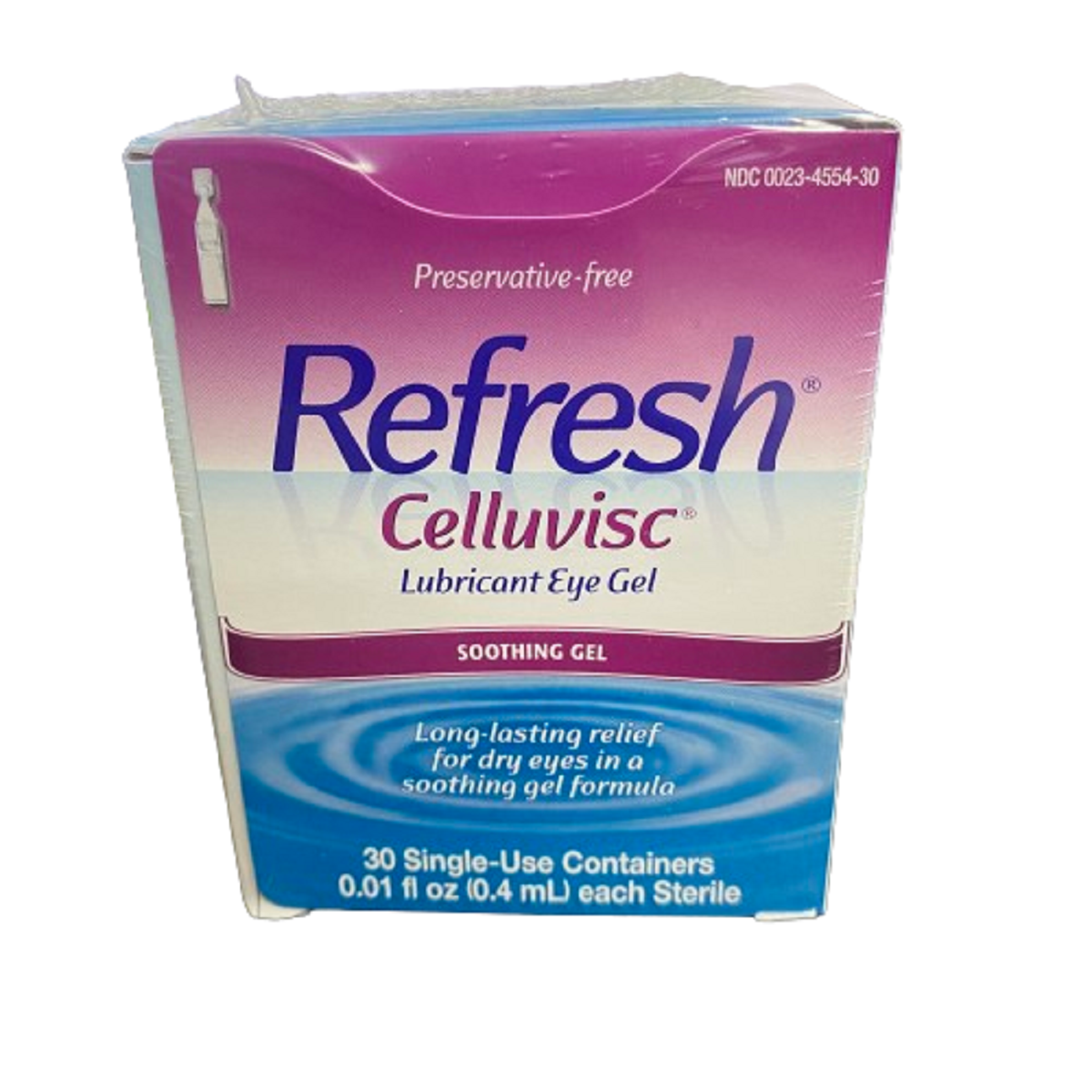 Refresh Celluvisc Lubricant Eye Gel Preservative Free 30 Single use(3 ...