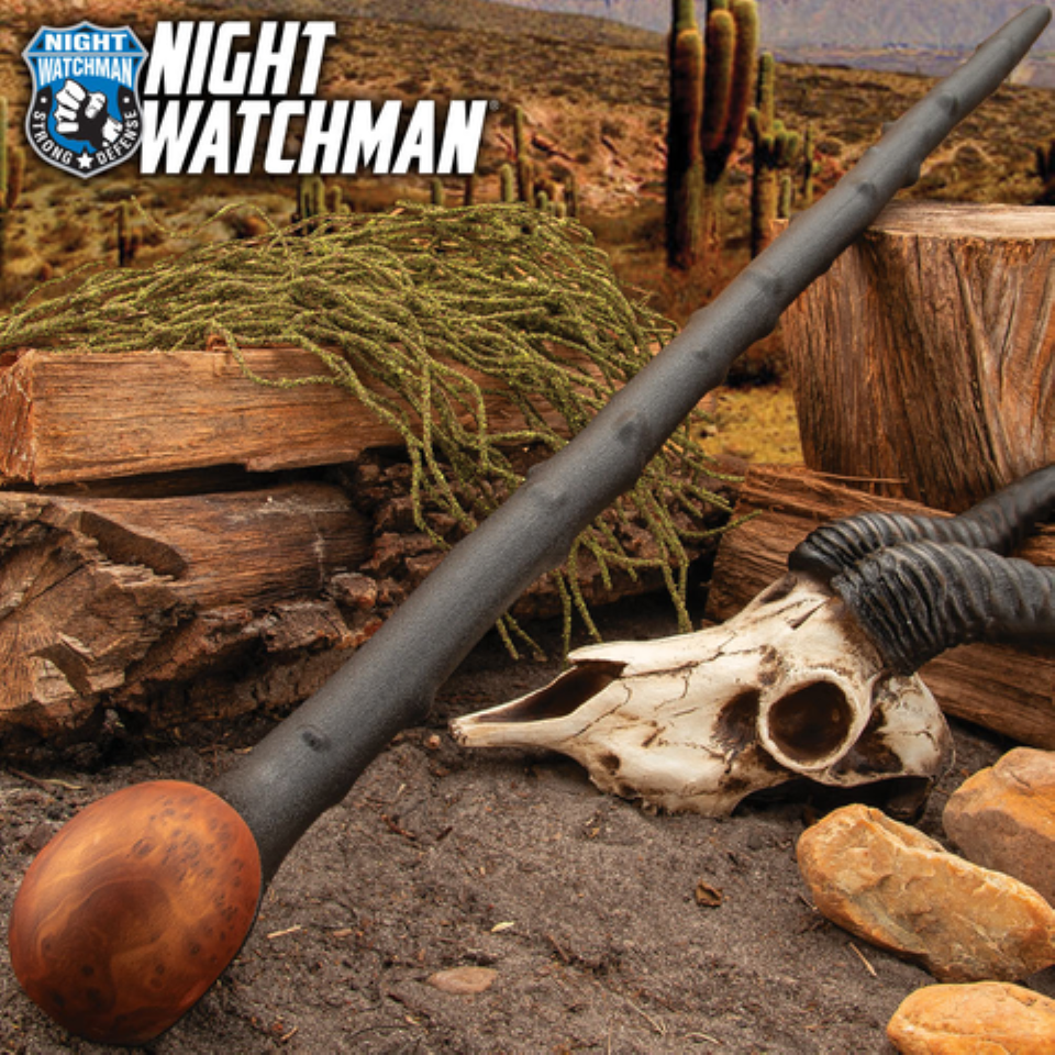 Night Watchman Blackthorn Shillelagh Walking Stick | eBay
