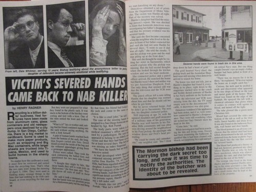 2001 Detective Files Mag(JOHNNY WASHINGTON/RICHARD CLARK/DALE WHITMER ...