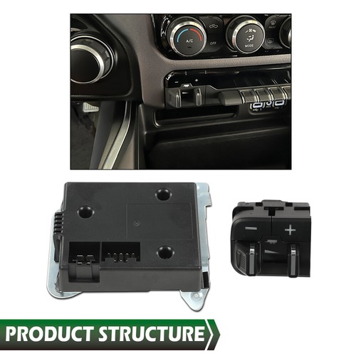 1 Set Trailer Brake Control Module Fit For 2016-18 Ram 1500 2500 3500 ...