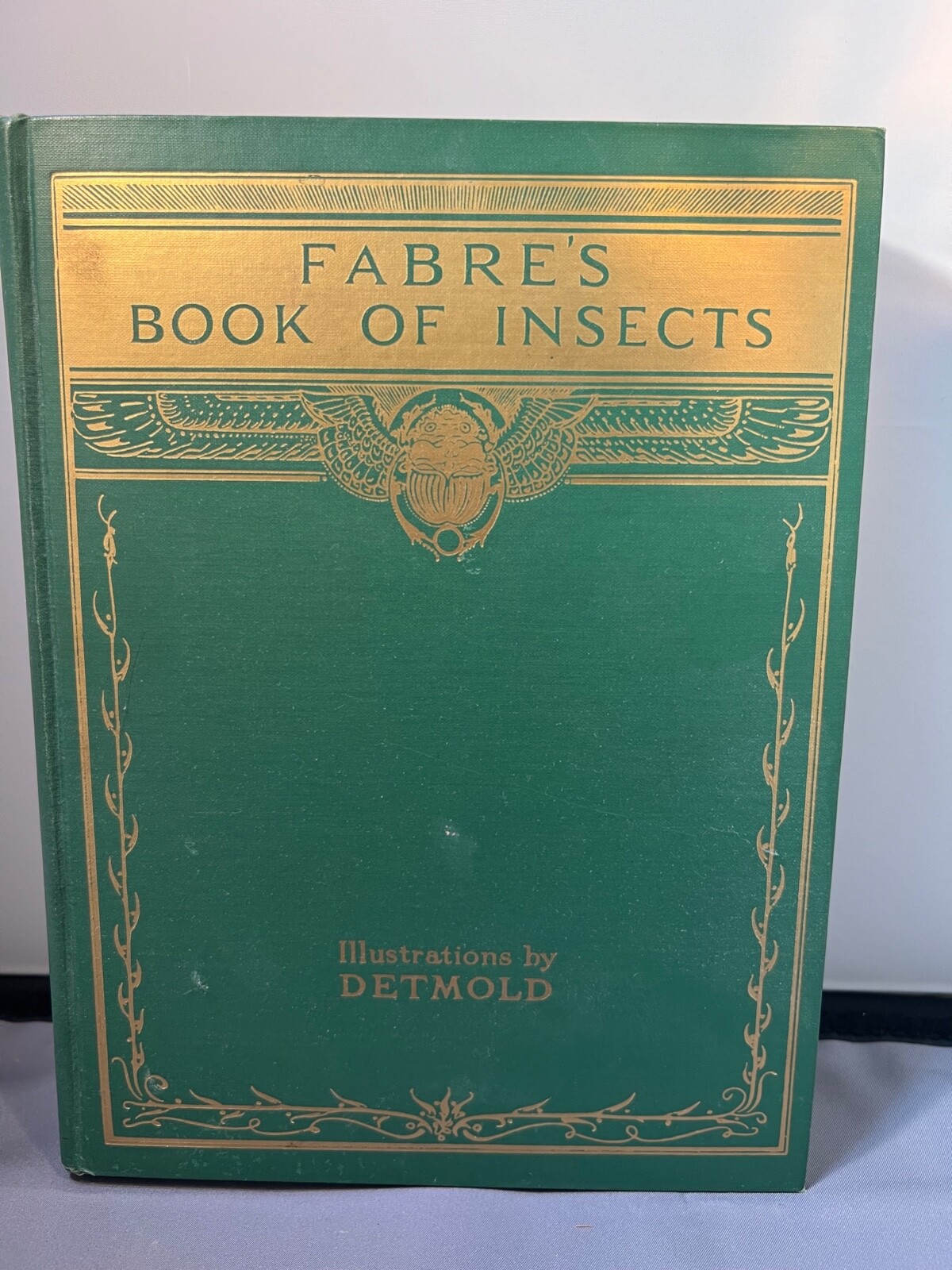 1921 4th Printing 1936 Fabre’s Book of Insects Mrs Rodolph Stawell ...