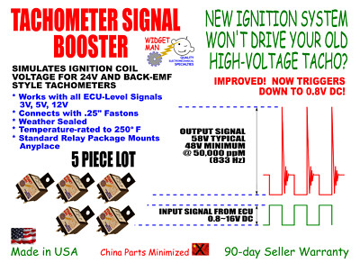 5 Pc LOT, TACH TACHOMETER SIGNAL BOOSTER per listing# 142171581596 | eBay