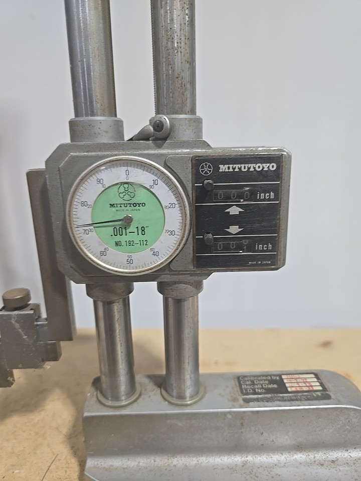 Mitutoyo 192-112 24” Dual Beam Digit Reader Analog Height Gage 0.001 ...
