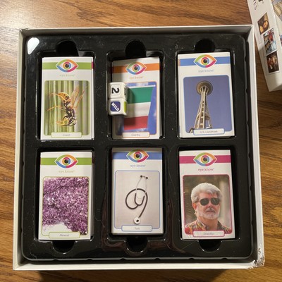 Eye Know - Trivia For Your Eyes Board Game - Mensa Select Award | eBay