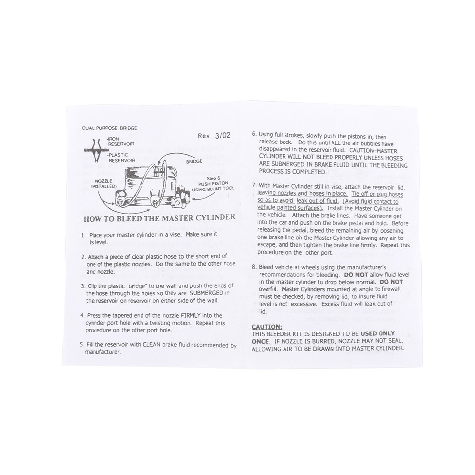 7" Dual Universal Power Brake Booster Bail Top Master Cylinder Disc ...