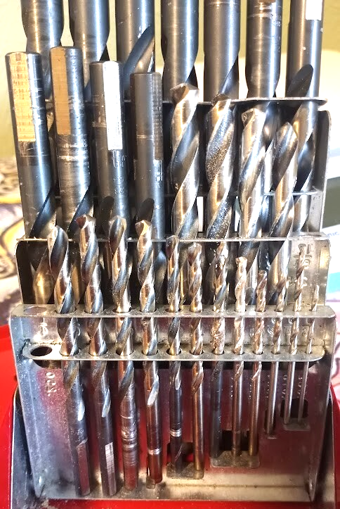 Viper Magnum Drill Bit Set In Organizer RED Steel USA TOOLS Missing 2 ...