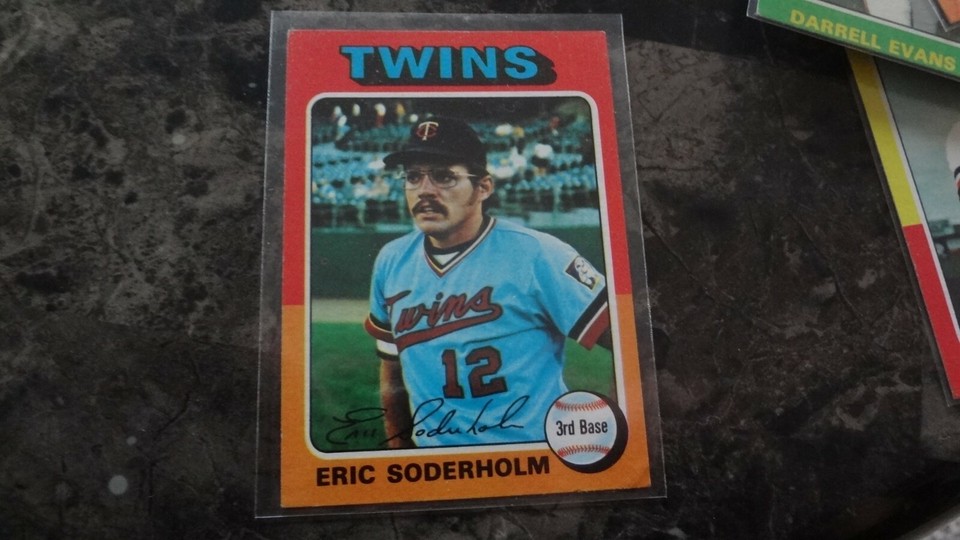 1975 TOPPS # 54 ERIC SODERHOLM (SLIGHT CORNER WEAR) BASEBALL CARD | eBay