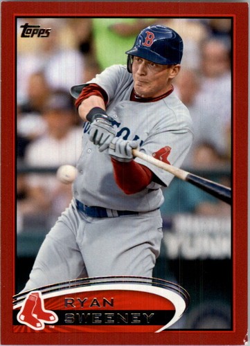 2012 Topps Target Red Border Boston Red Sox Baseball Card #651 Ryan ...