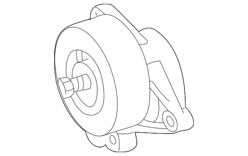 Genuine Mercedes-Benz Accessory Drive Belt Tensioner Assembly 112-200 ...