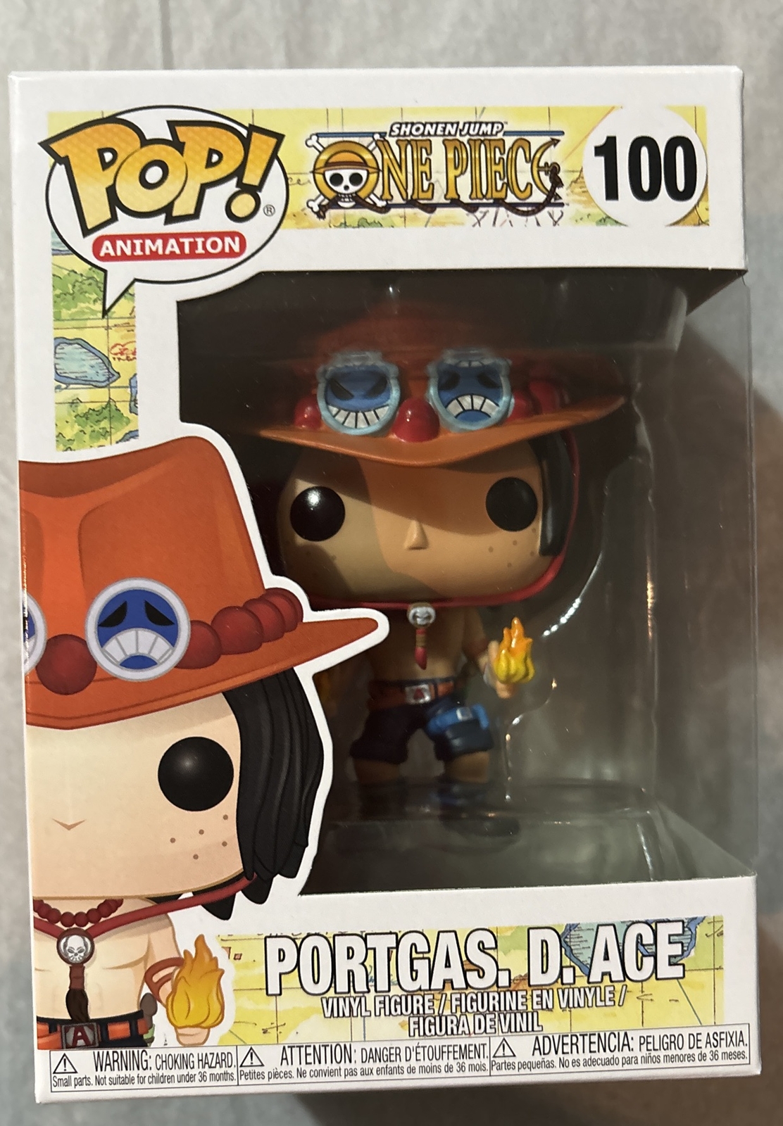 Funko Pop! Vinyl: One Piece - Portgas D. Ace #100 849803063580 | eBay
