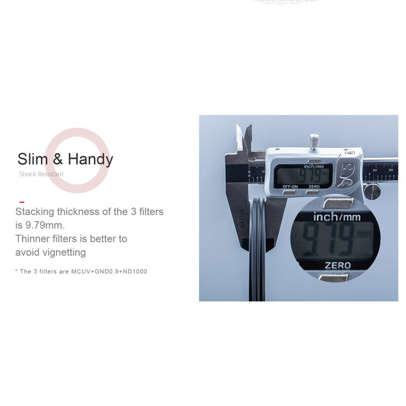 Kase Wolverine Magnetic Filter Cap Kit CPL DN8 ND64 ND1000 58 67 77 82 ...