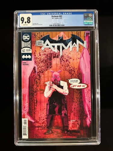 Batman #62 CGC 9.8 (2019) - Mitch Gerads cover and art | eBay