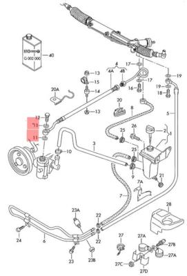 Genuine VW/Audi SEAT SKODA Amarok Beetle Cabrio Seal Ring 10pcs ...
