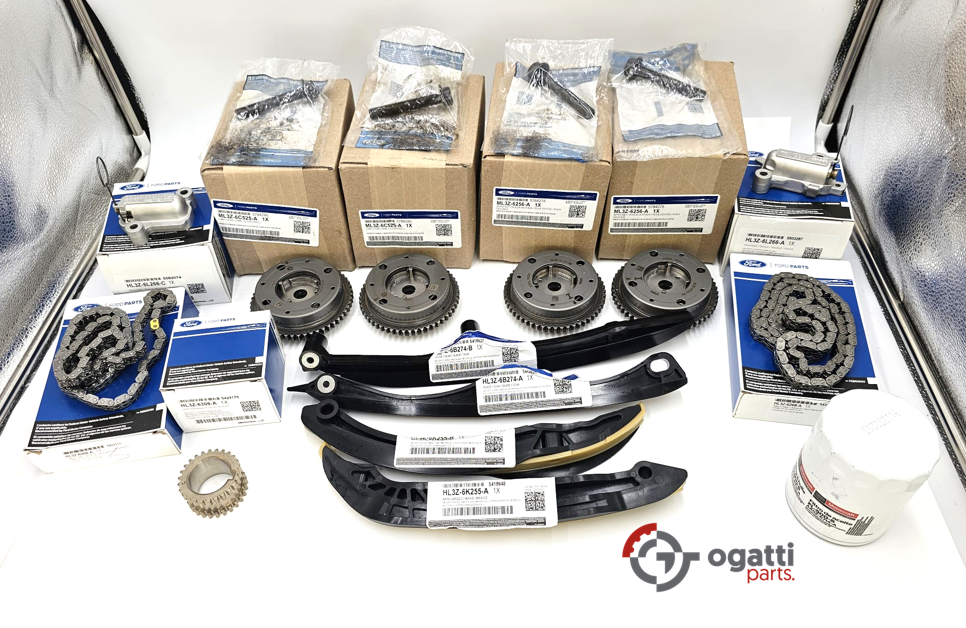 3.5L DOHC TURBO TIMING CHAIN KIT-18 PIECES F-150 RAPTOR EXPEDITION 2016 ...