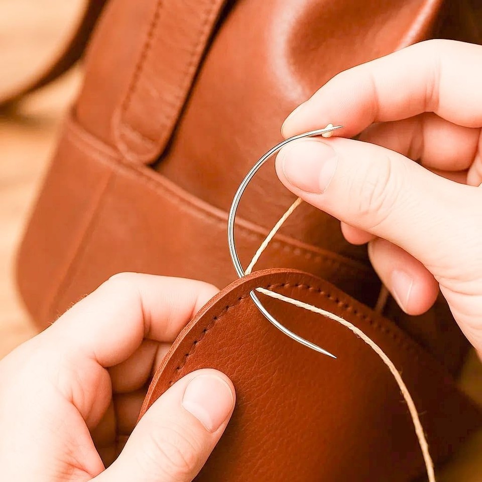 59 Hand Sewing Needles Kit: Assorted & Heavy Duty, Threaders, Fabric | eBay