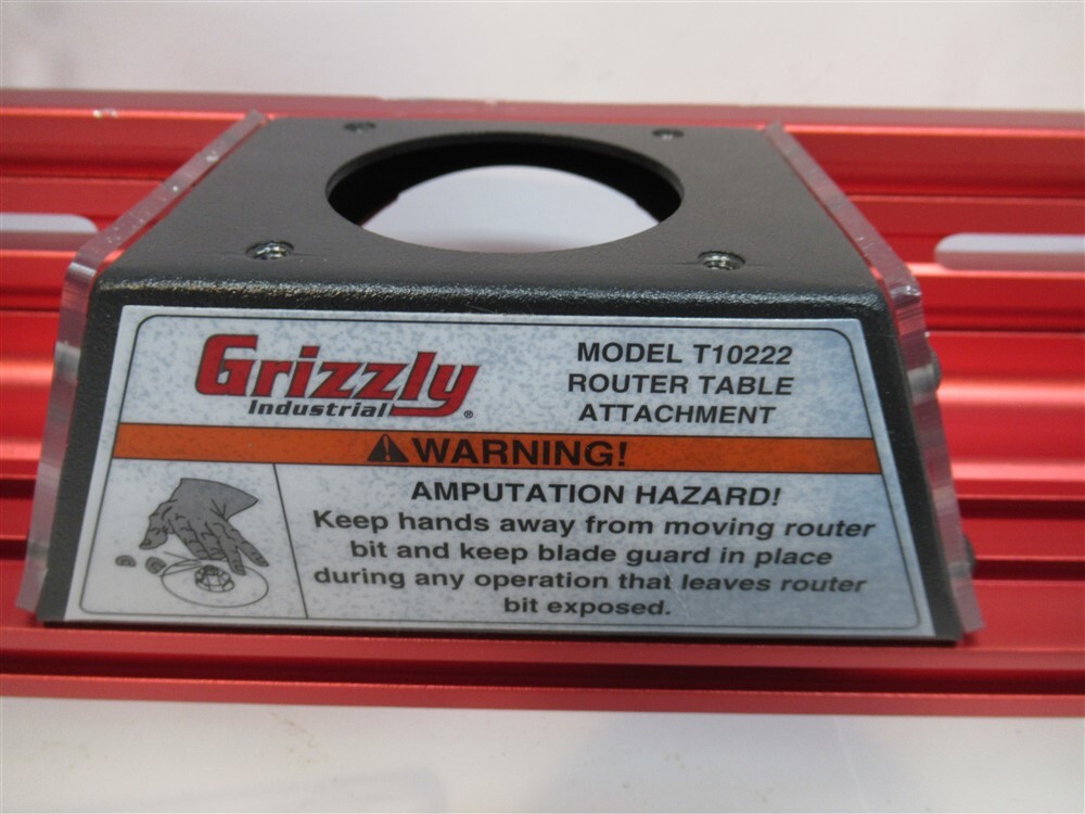 Grizzly T10222, Fence and Accessories for Router Table Attachment | eBay
