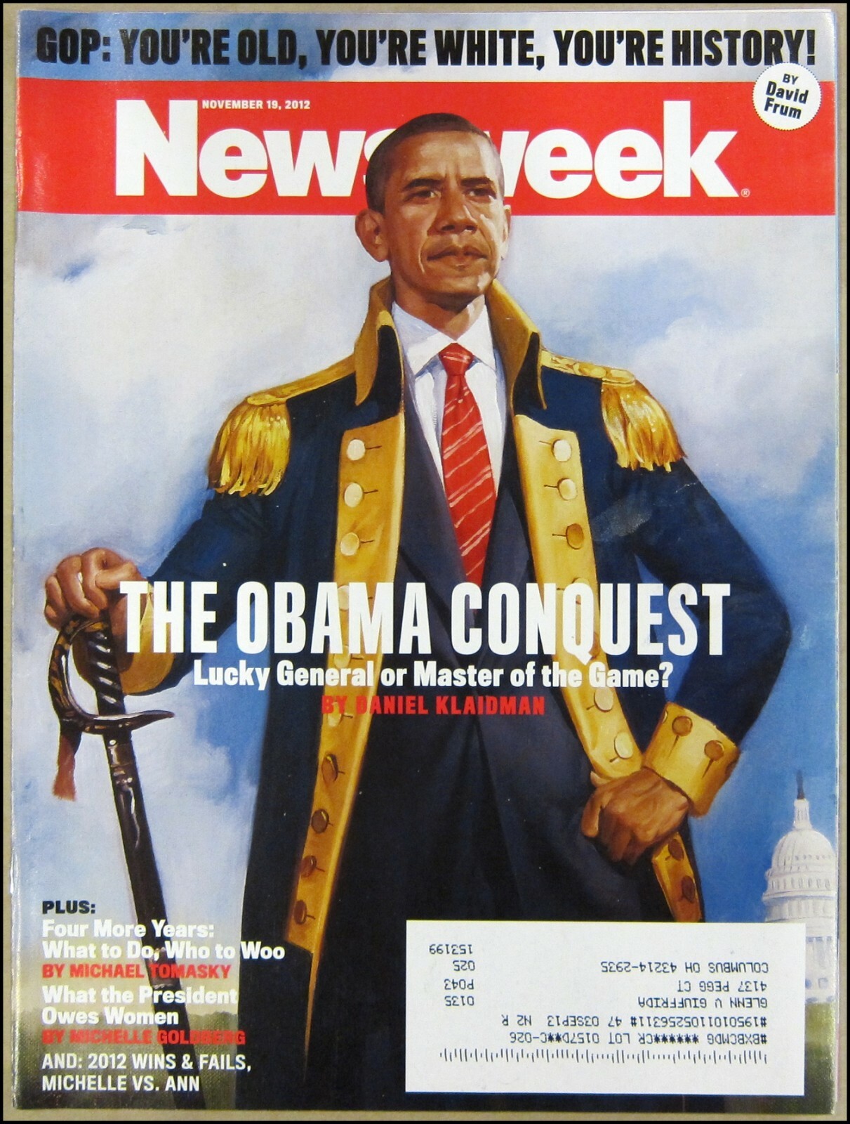 11/19/2012 Newsweek Magazine President Barack Obama The Conquest | eBay