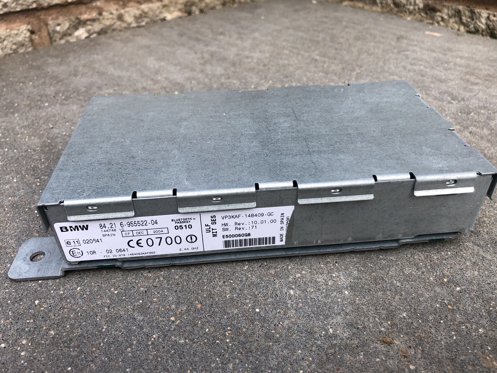 Genuine BMW Mini R50 R52 R53 Hands-Free Electronics Bluetooth Module ...