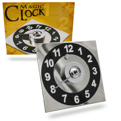 MAGIC CLOCK Close Up Pocket Trick Mental Prediction Number Mind Reading ...