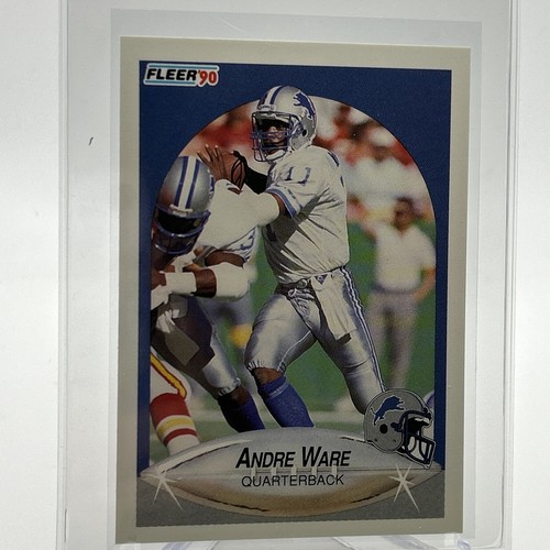 1990 Fleer Update Andre Ware Football Card #U-92 Mint FREE SHIPPING | eBay